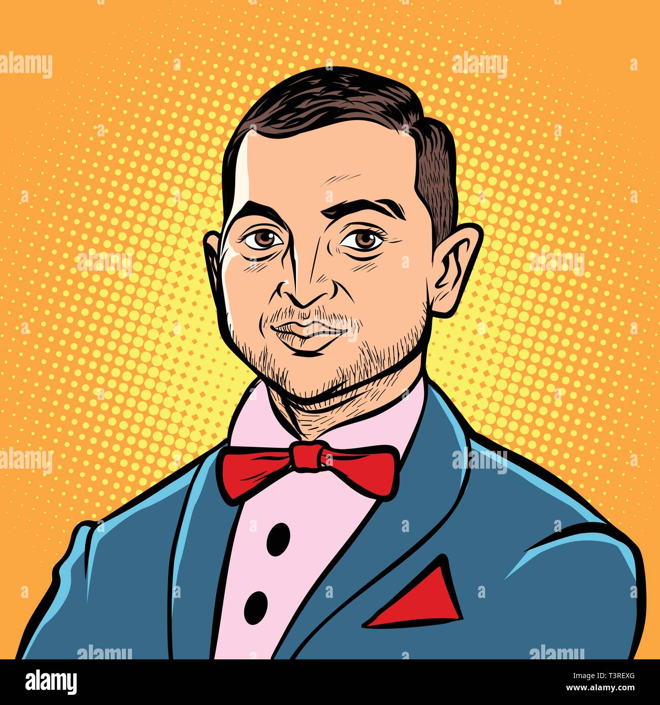 Comic comedian Stock Vector Images - Alamy