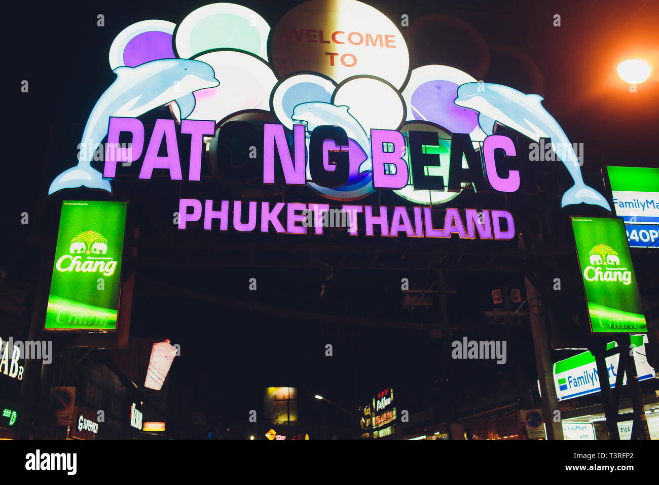 Welcome sign patong hi-res stock photography and images - Alamy