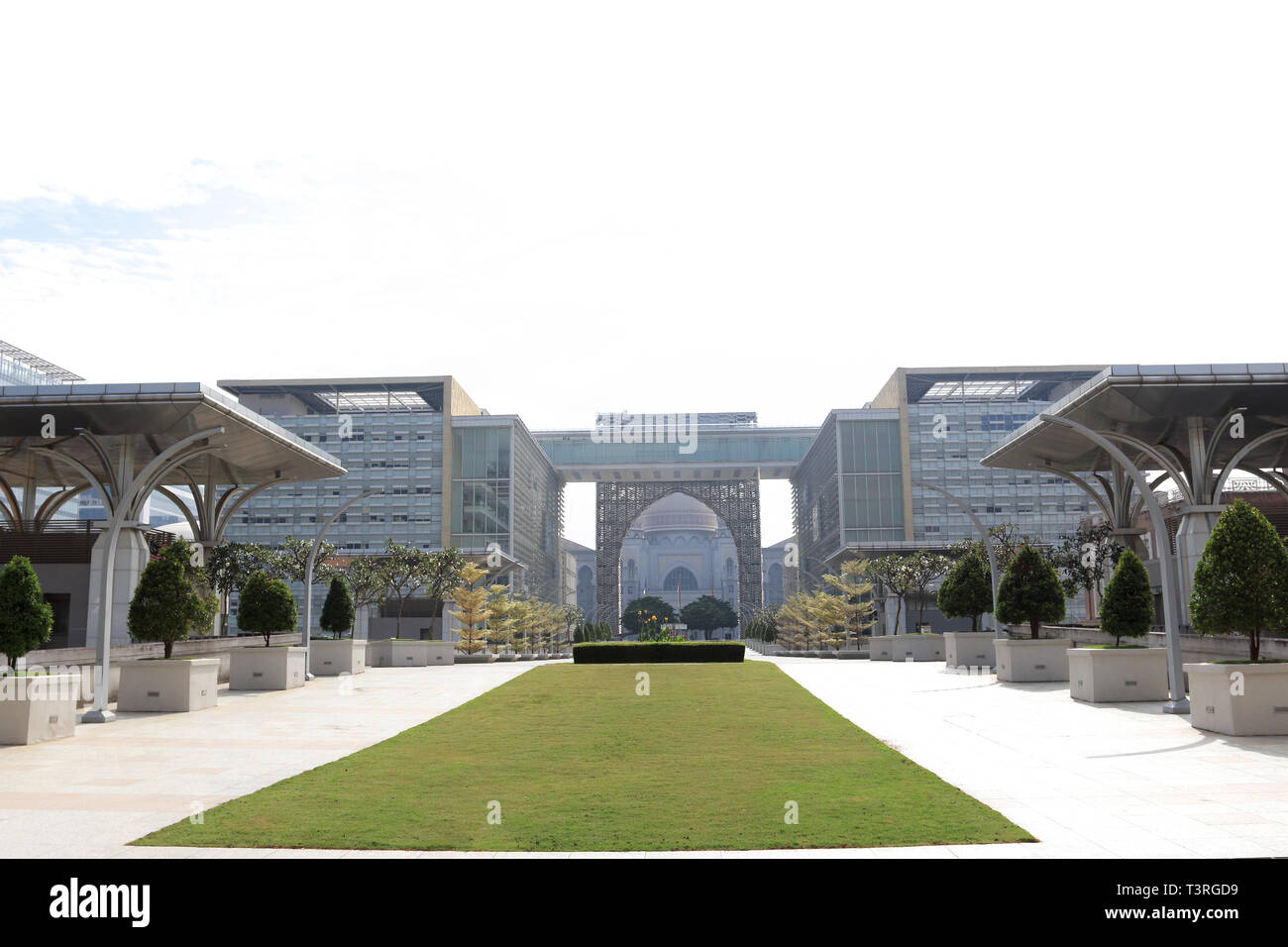 Iron Mosque, Tuanku Mizan Zainal Abidin Mosque Putrajaya Malaysia Stock ...