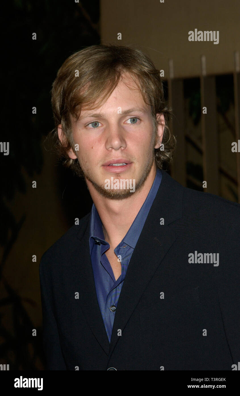 LOS ANGELES, CA. October 03, 2002: Actor KIP PARDUE at the Los Angeles ...