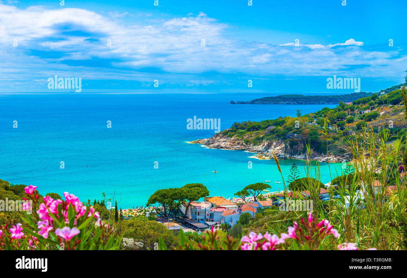 Island Off Tuscany Coast