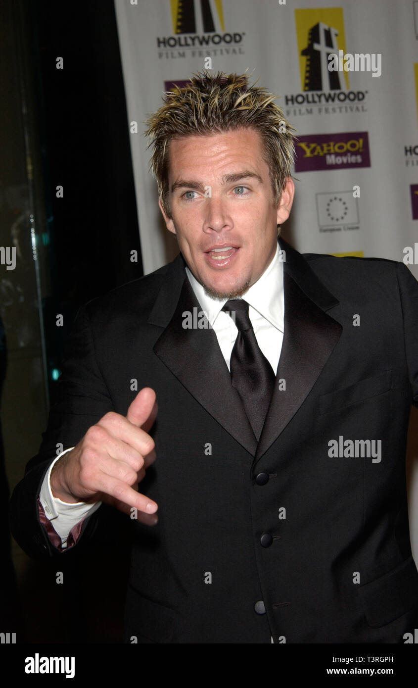 LOS ANGELES, CA. October 07, 2002: MARK McGRATH at the Hollywood Film ...