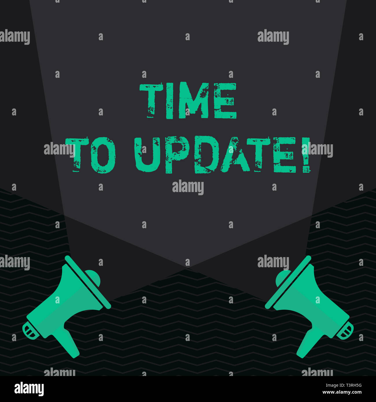 Conceptual hand writing showing Time To Update. Concept meaning this right moment to make ...