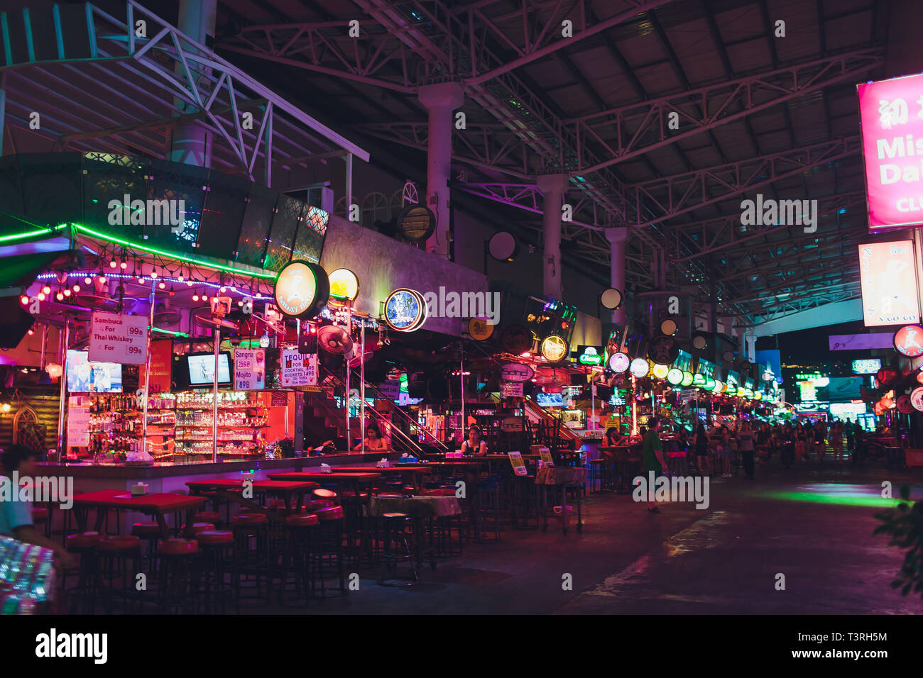 Pattaya red light district hi-res stock photography and images - Alamy