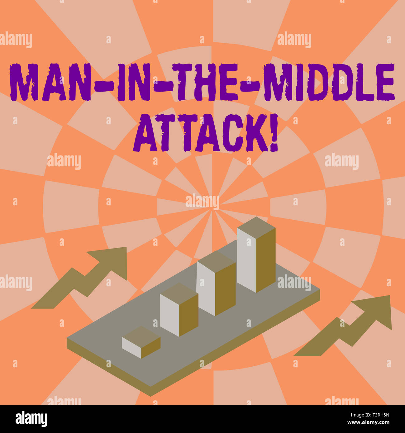 Word writing text Man In The Middle Attack. Business photo showcasing ...