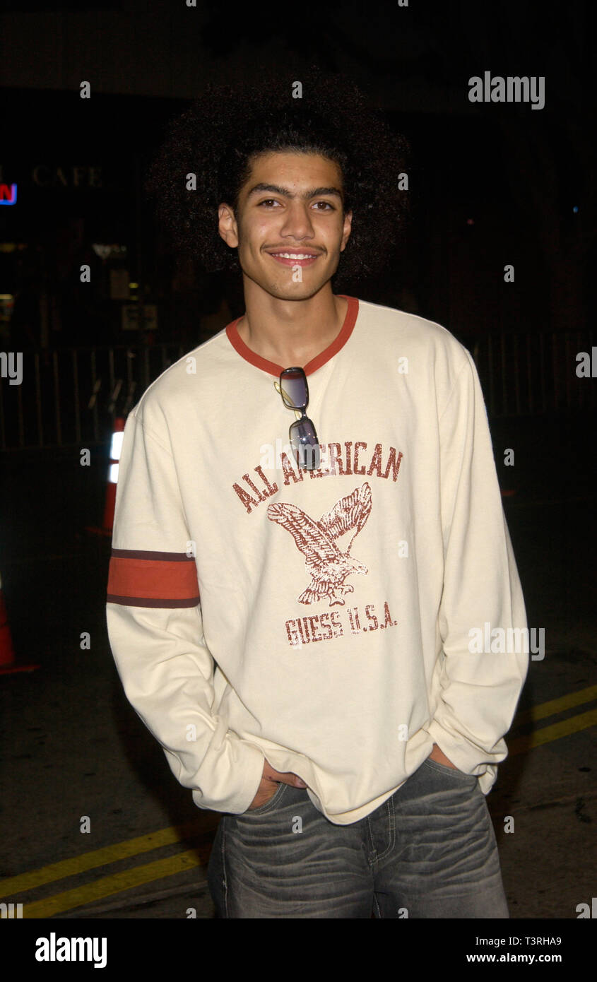 LOS ANGELES, CA. October 09, 2002: Actor RICK GONZALES at the premiere ...