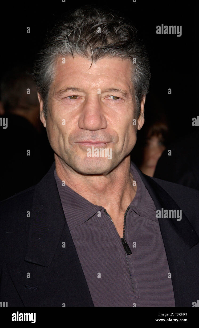 LOS ANGELES, CA. October 14, 2002: Actor FRED WARD at the world ...