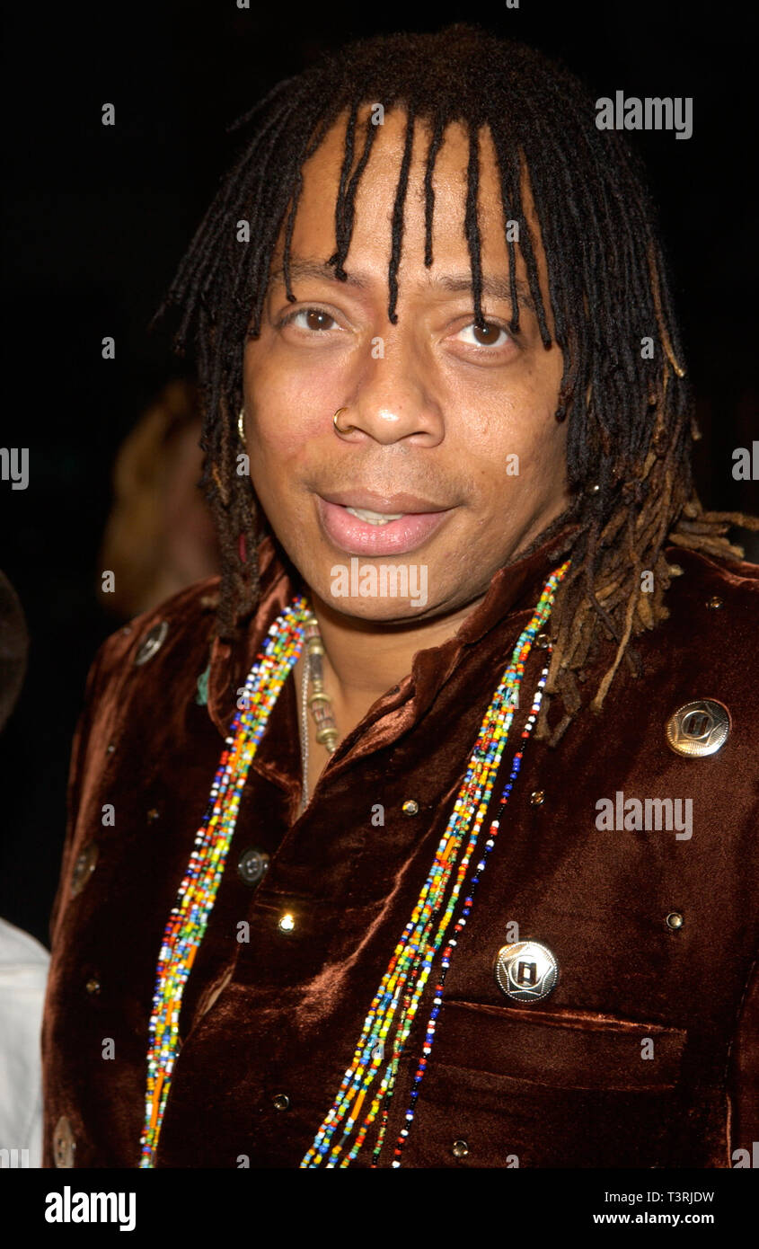 LOS ANGELES, CA. October 23, 2002: Actor RICK JAMES at the world ...