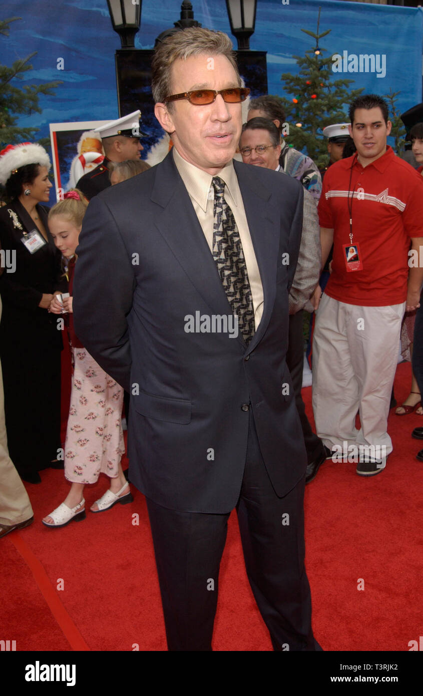 LOS ANGELES, CA. October 27, 2002: Actor TIM ALLEN at the world ...