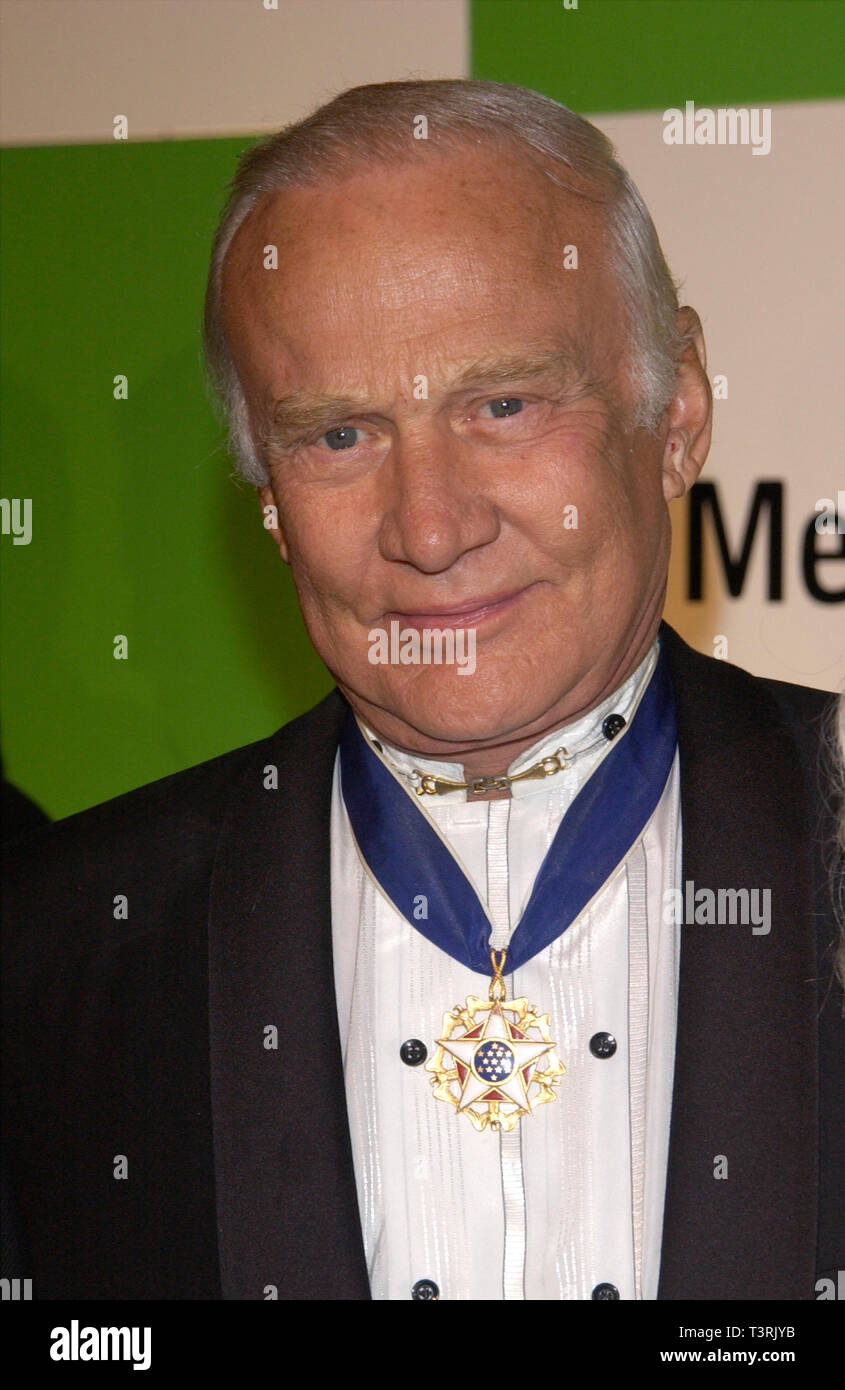 LOS ANGELES, CA. November 03, 2002: Former Apollo 11 astronaut EDWIN ...