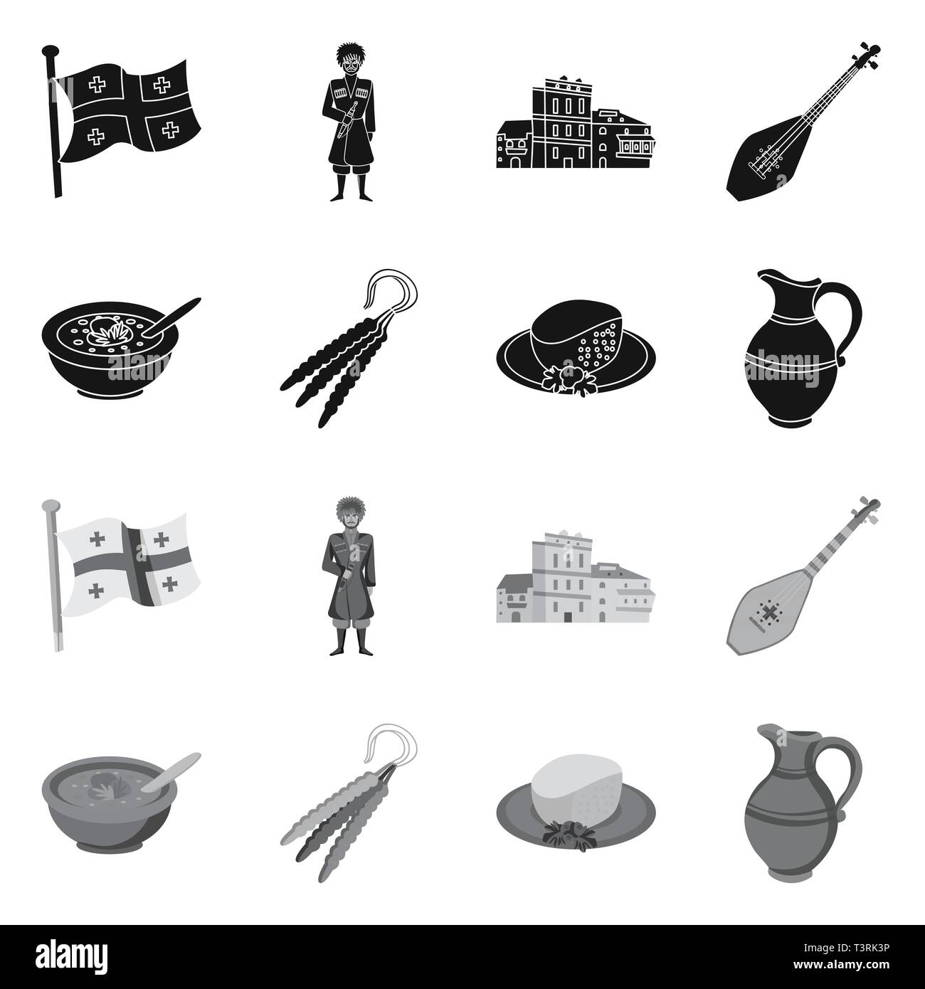 Vector design of culture and sightseeing symbol. Set of culture and ...