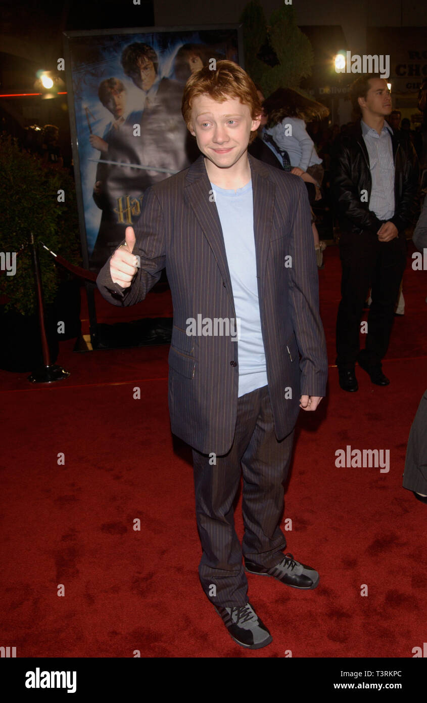 LOS ANGELES, CA. November 14, 2002: Actor RUPERT GRINT at the Los ...
