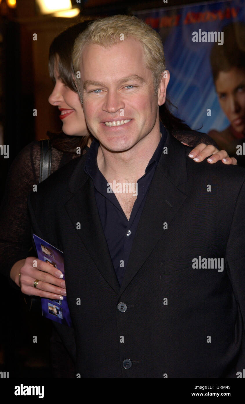 LOS ANGELES, CA. November 11, 2002: Actor NEAL McDONOUGH & date at the ...