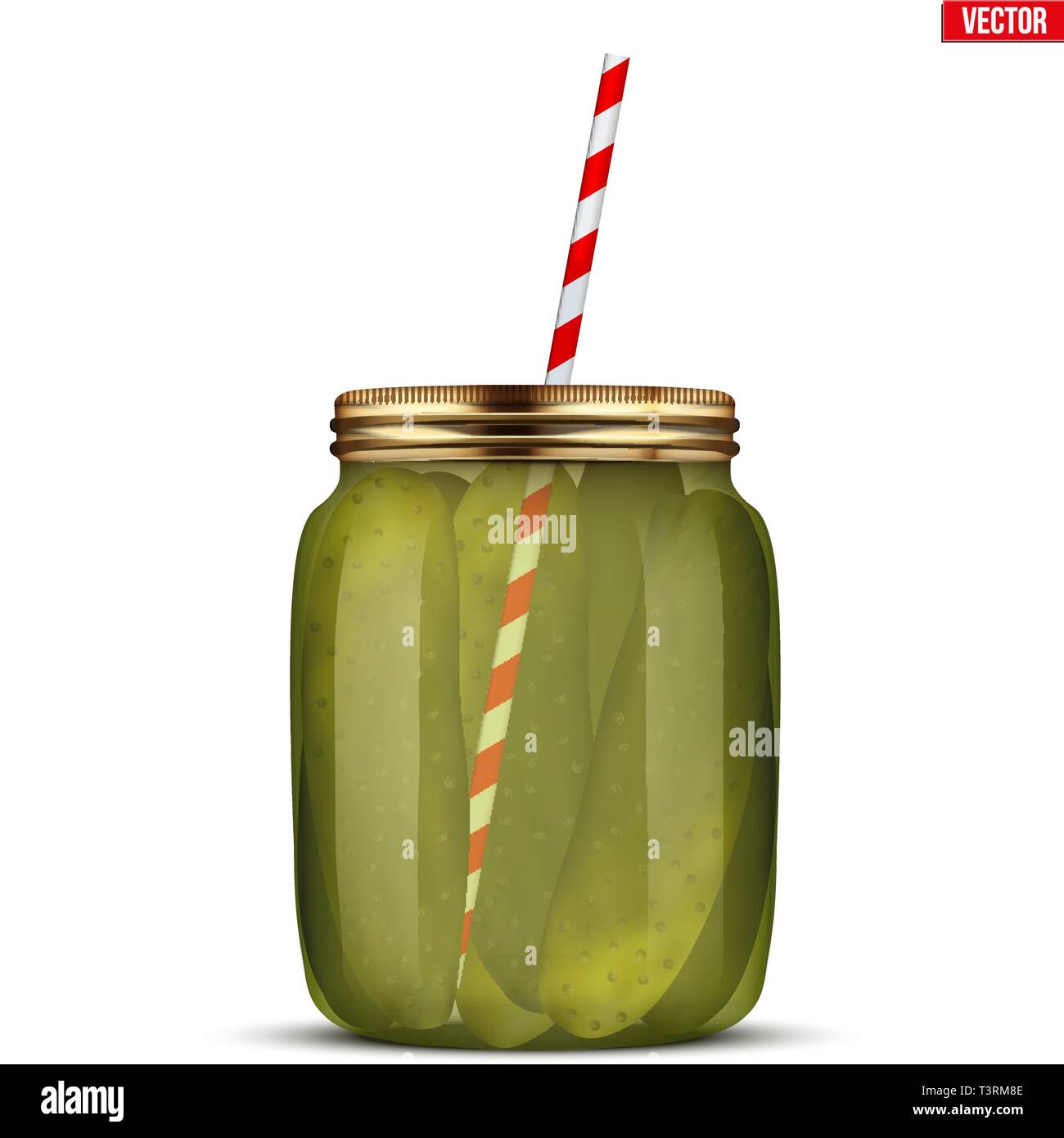 Handmade jar Stock Vector Images - Alamy