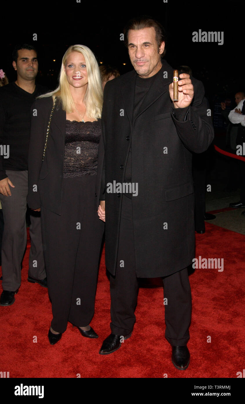 LOS ANGELES, CA. December 02, 2002: Actor ROBERT DAVI & date at the Los ...