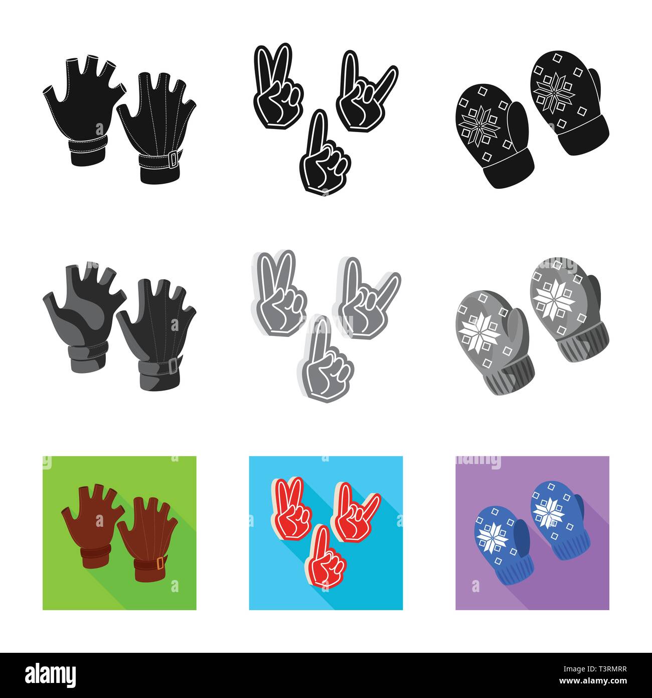 Vector illustration of silhouette and safety sign. Set of silhouette ...
