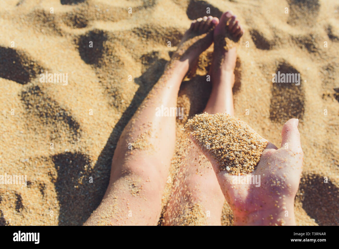 Sifting Sand High Resolution Stock Photography and Images - Alamy