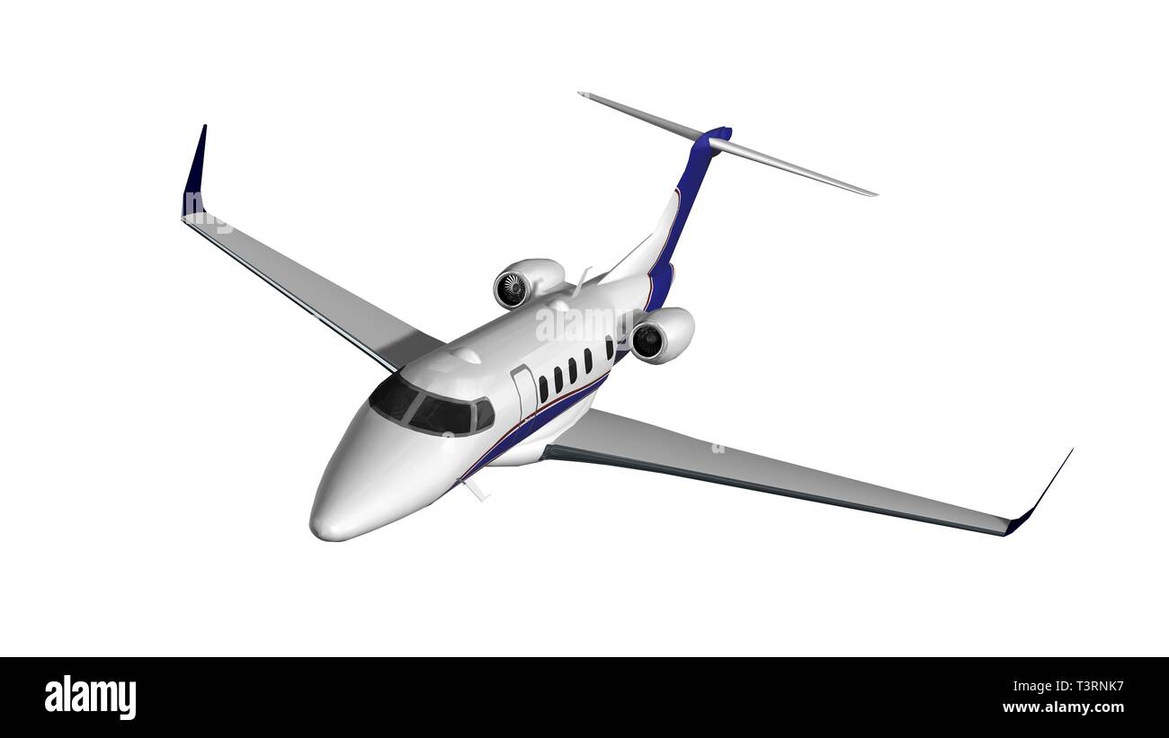 Small private business jet Cut Out Stock Images & Pictures - Alamy