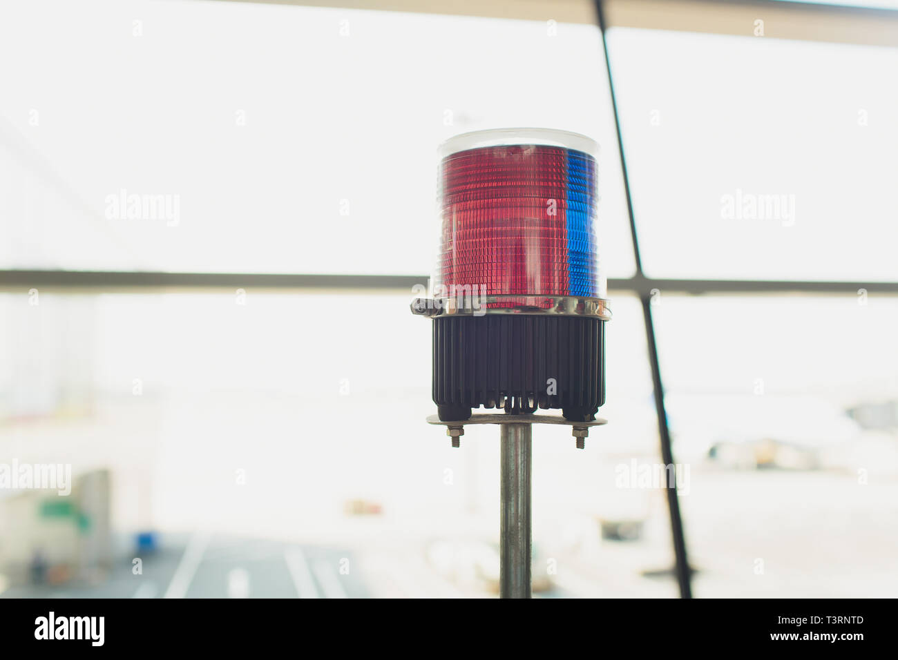 Blue alarm lights rotating hi-res stock photography and images - Alamy