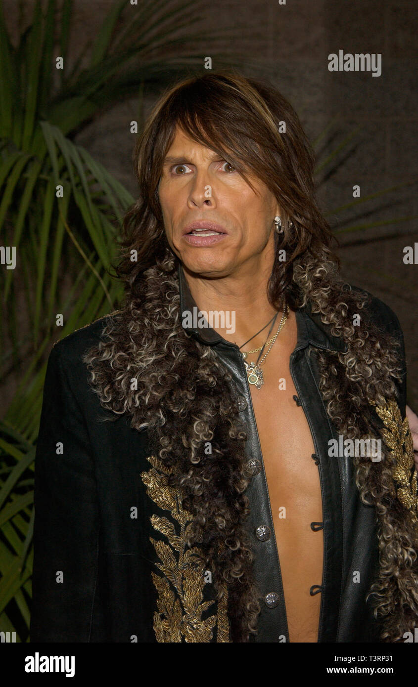 LAS VEGAS, NV. December 09, 2002: STEVEN TYLER at the 2002 Billboard ...
