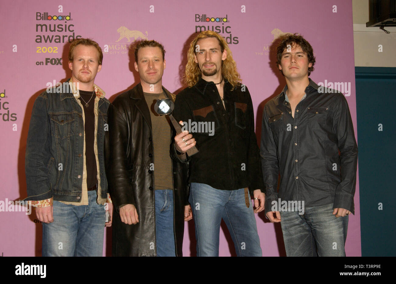 LAS VEGAS, NV. December 09, 2002: NICKELBACK at the 2002 Billboard ...