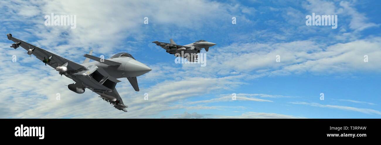 military fighter jets - modern armed military fighter jets fly in ...