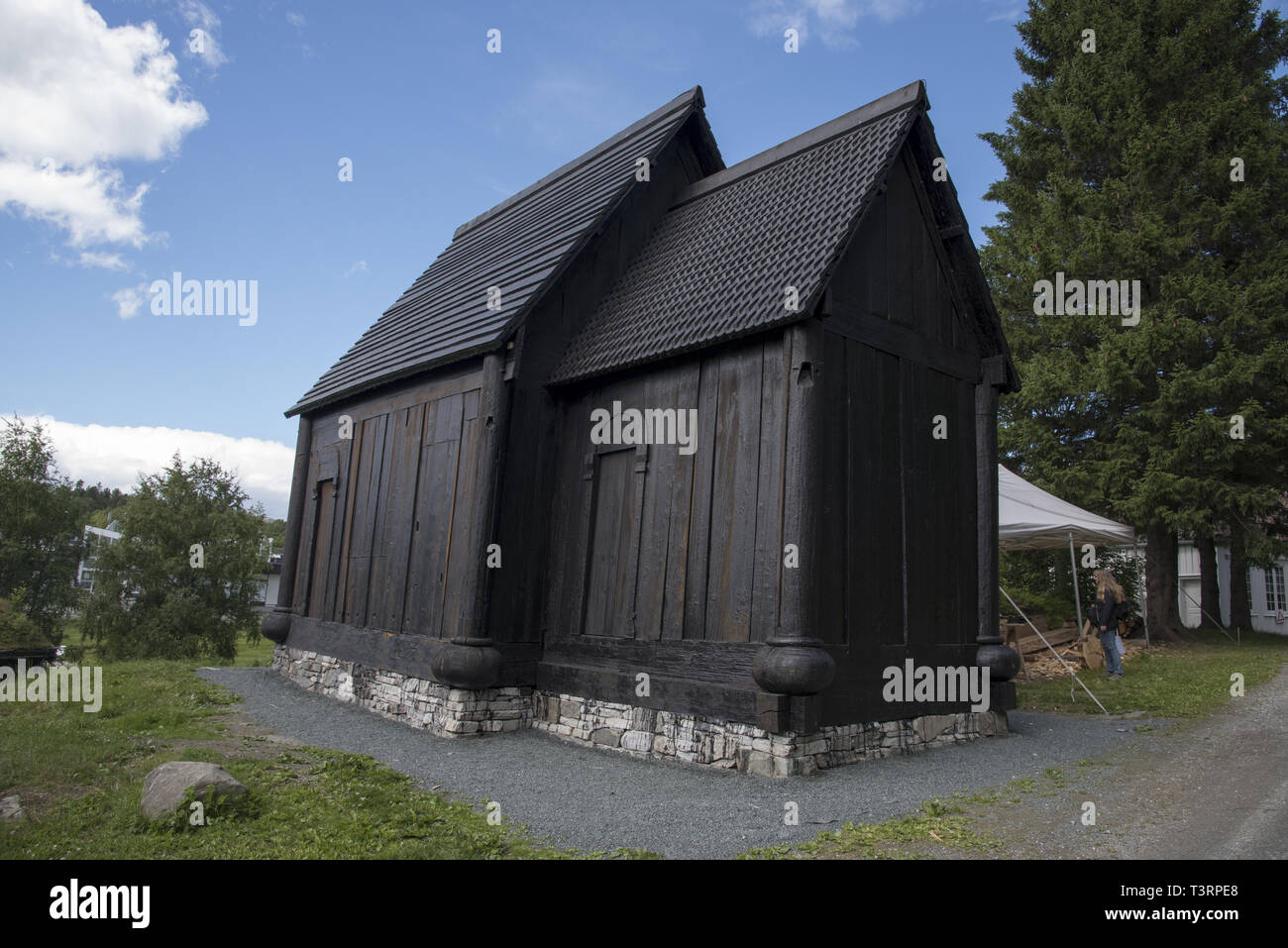 Stabkirche von haltdalen hi-res stock photography and images - Alamy