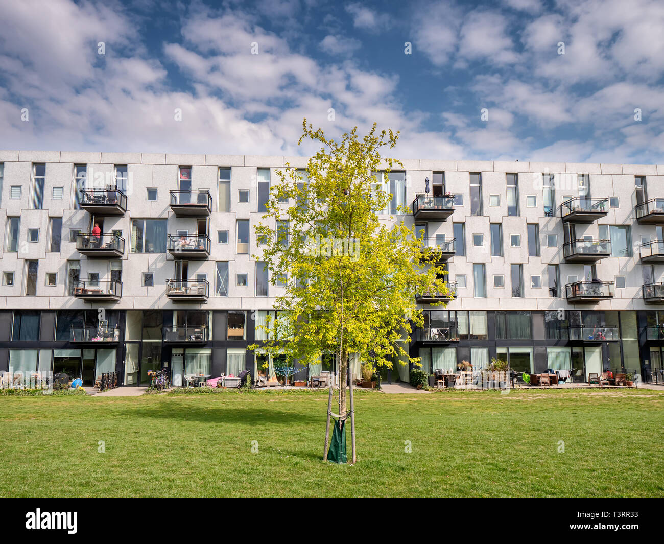 Modern flats in Copenhagen city, Denmark Stock Photo - Alamy