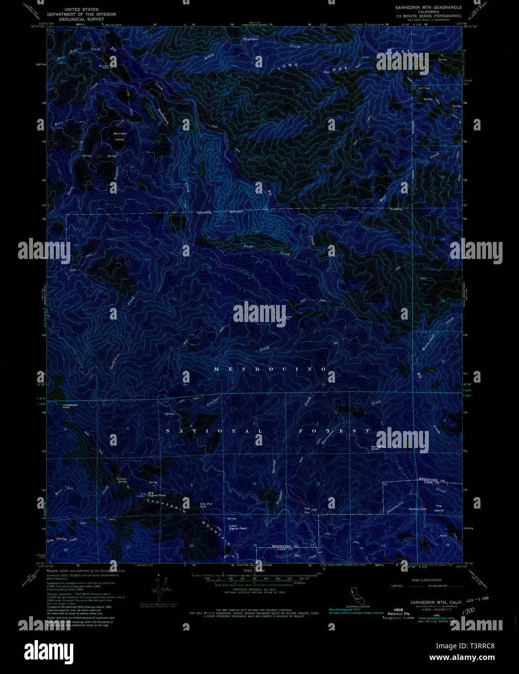 Sanhedrin mtn hi-res stock photography and images - Alamy