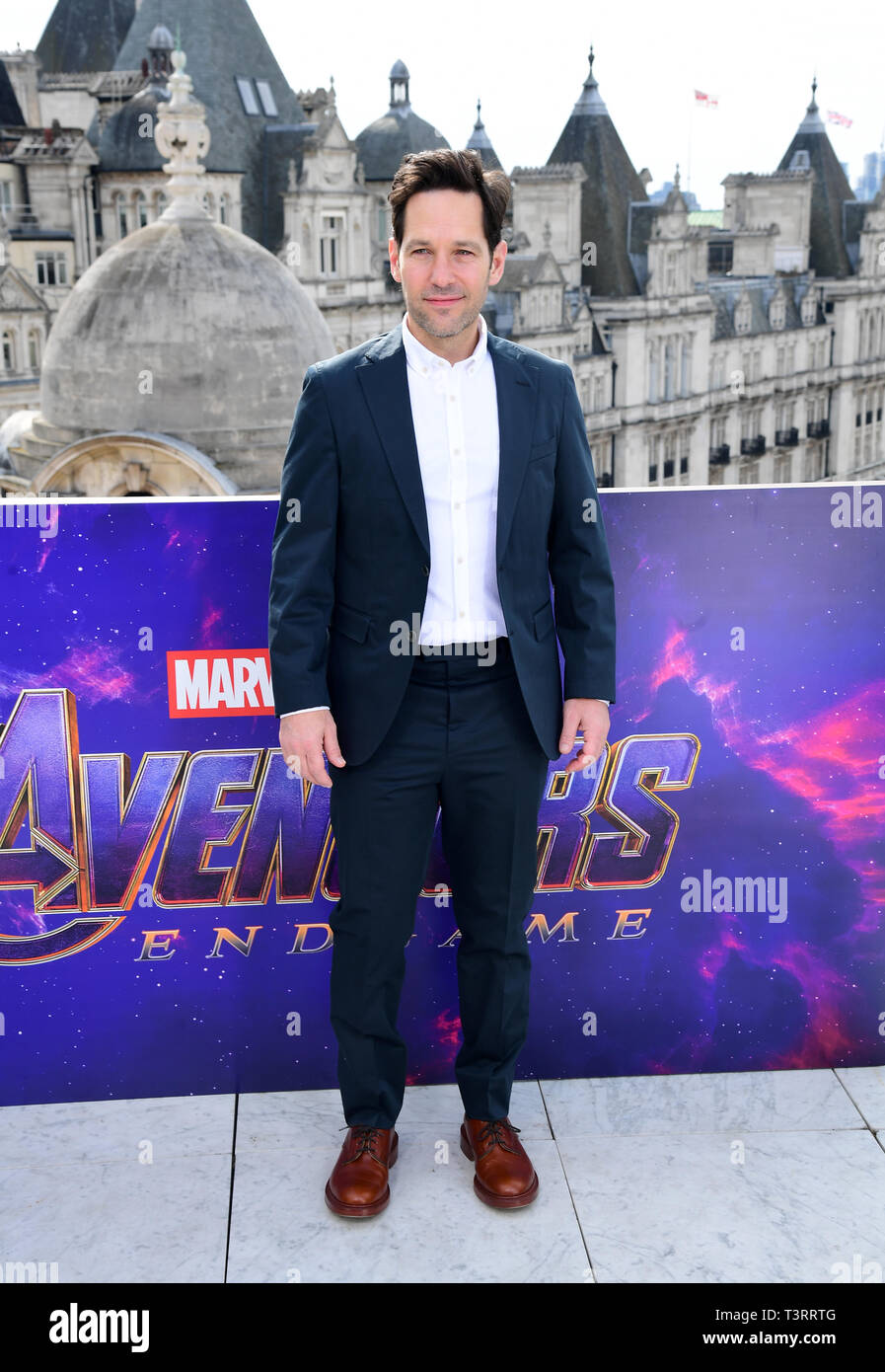 Paul Rudd attending a photocall for Avengers: Endgame, at the Corinthia ...