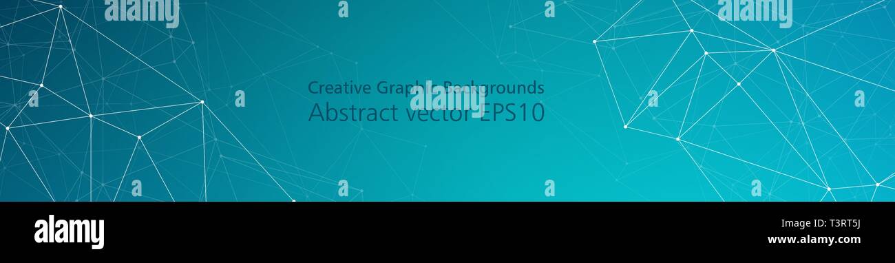 Digital wireframe creative graphic backgrounds, connected lines vector ...