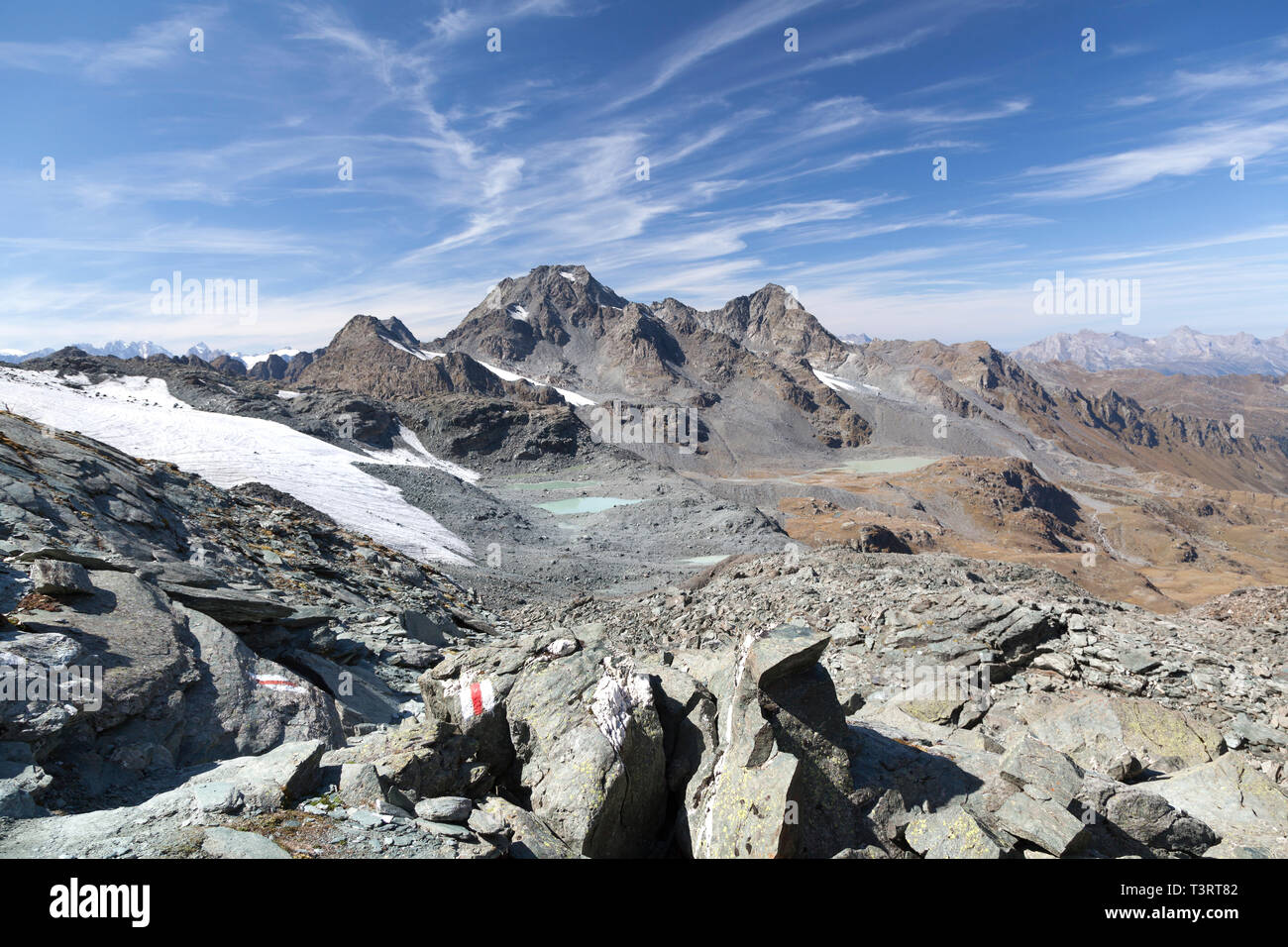 Haute route mountains hi-res stock photography and images - Alamy