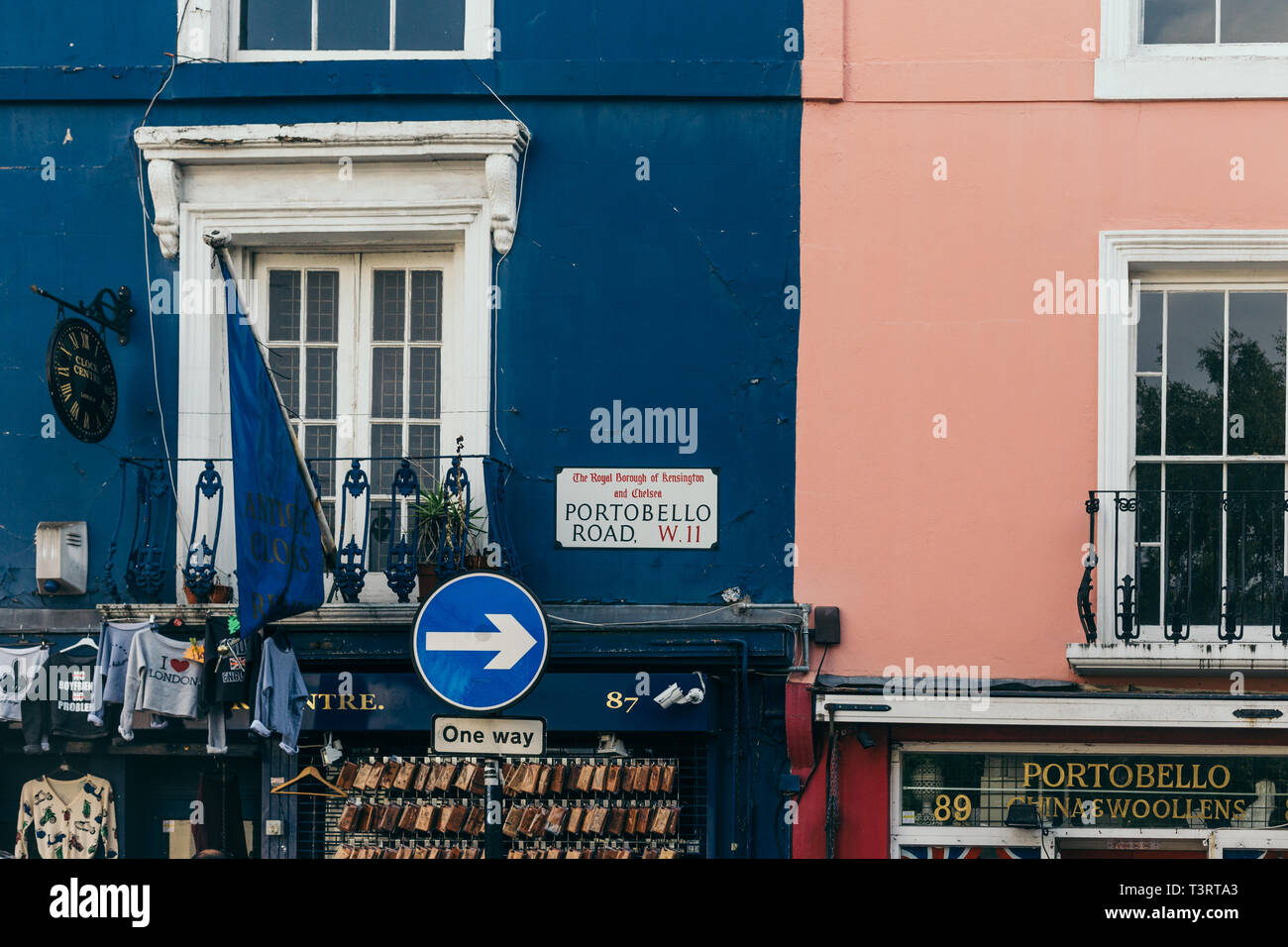 Portabello road sign hi-res stock photography and images - Alamy