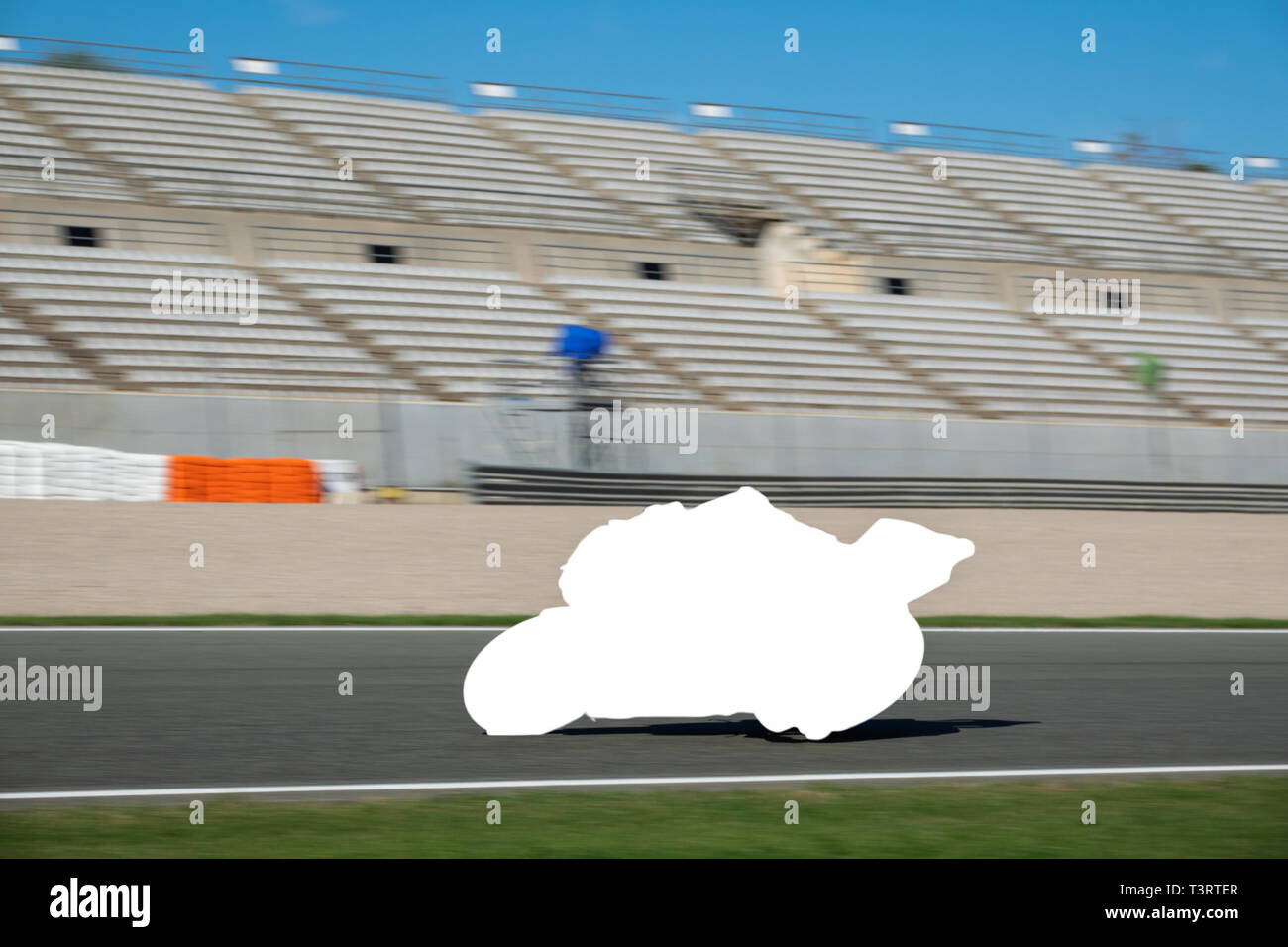 Empty motorcycle racing circuit hi-res stock photography and images - Alamy