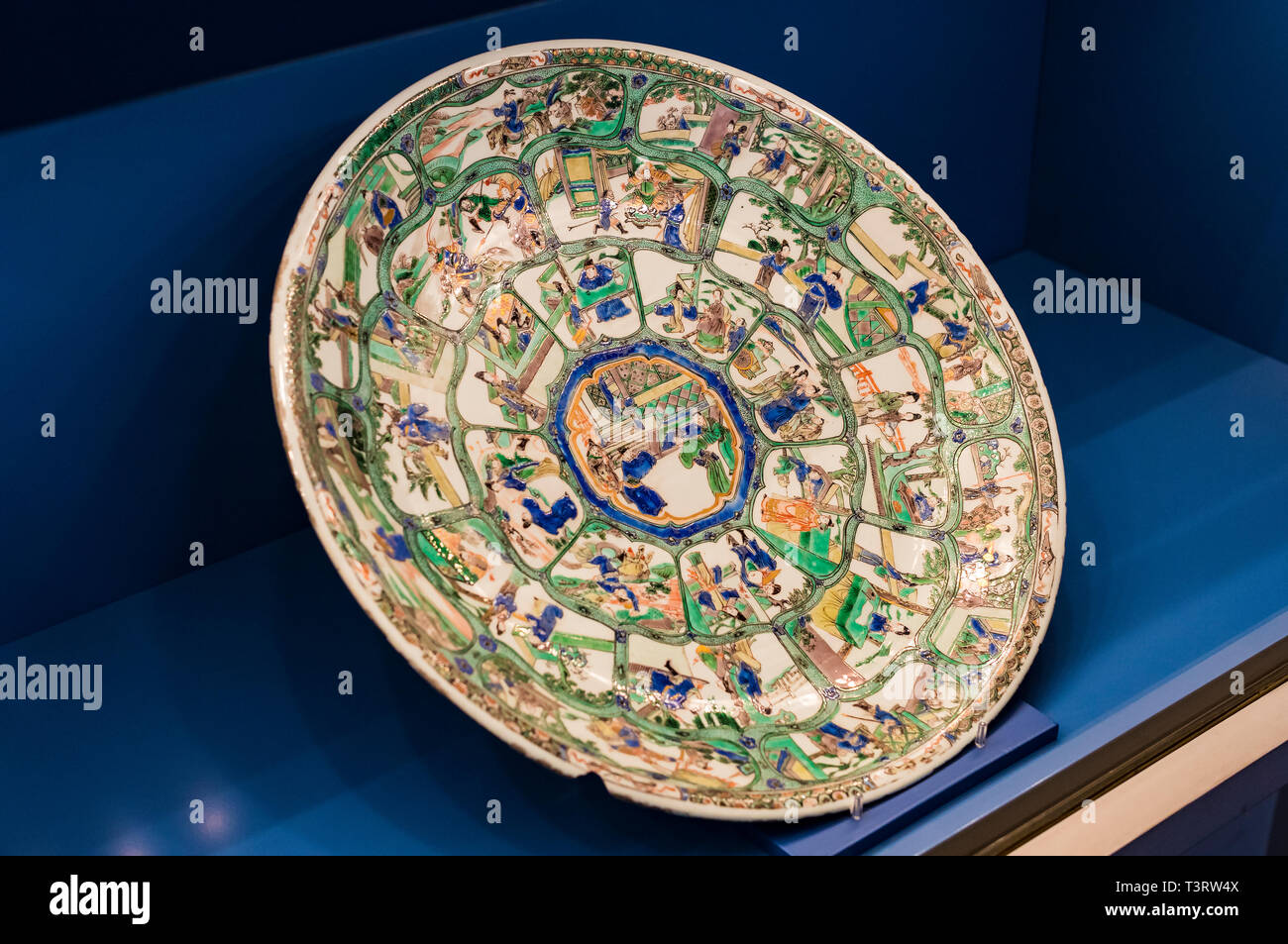 MUNICH, GERMANY - NOVEMBER 27, 2018 : Chinese porcelain collection of ...