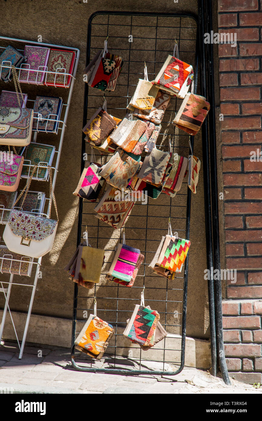 Traditional turkish handmade bags Stock Photo - Alamy