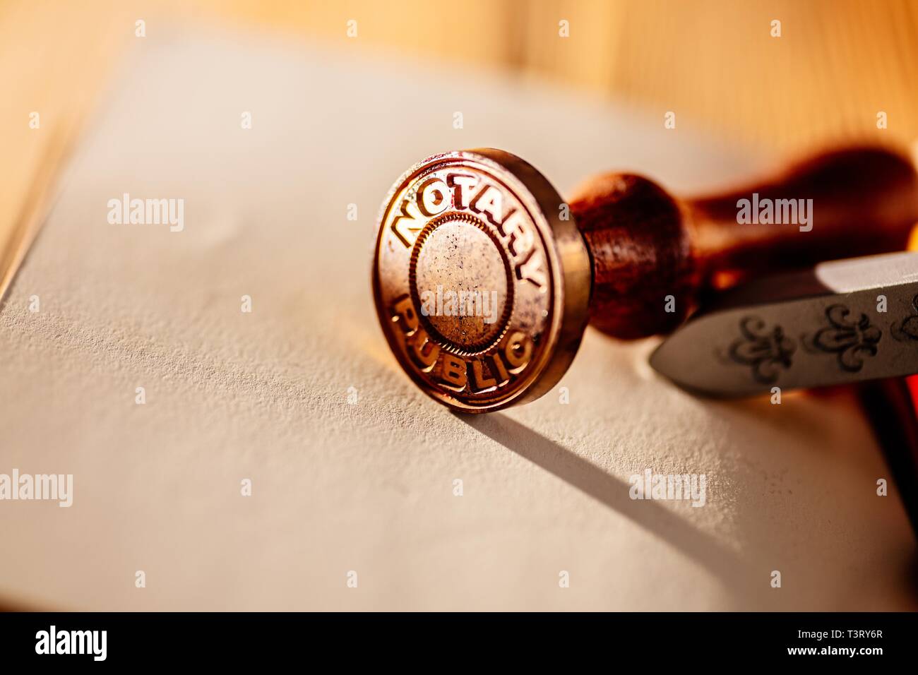Stamp on paper hi-res stock photography and images - Alamy