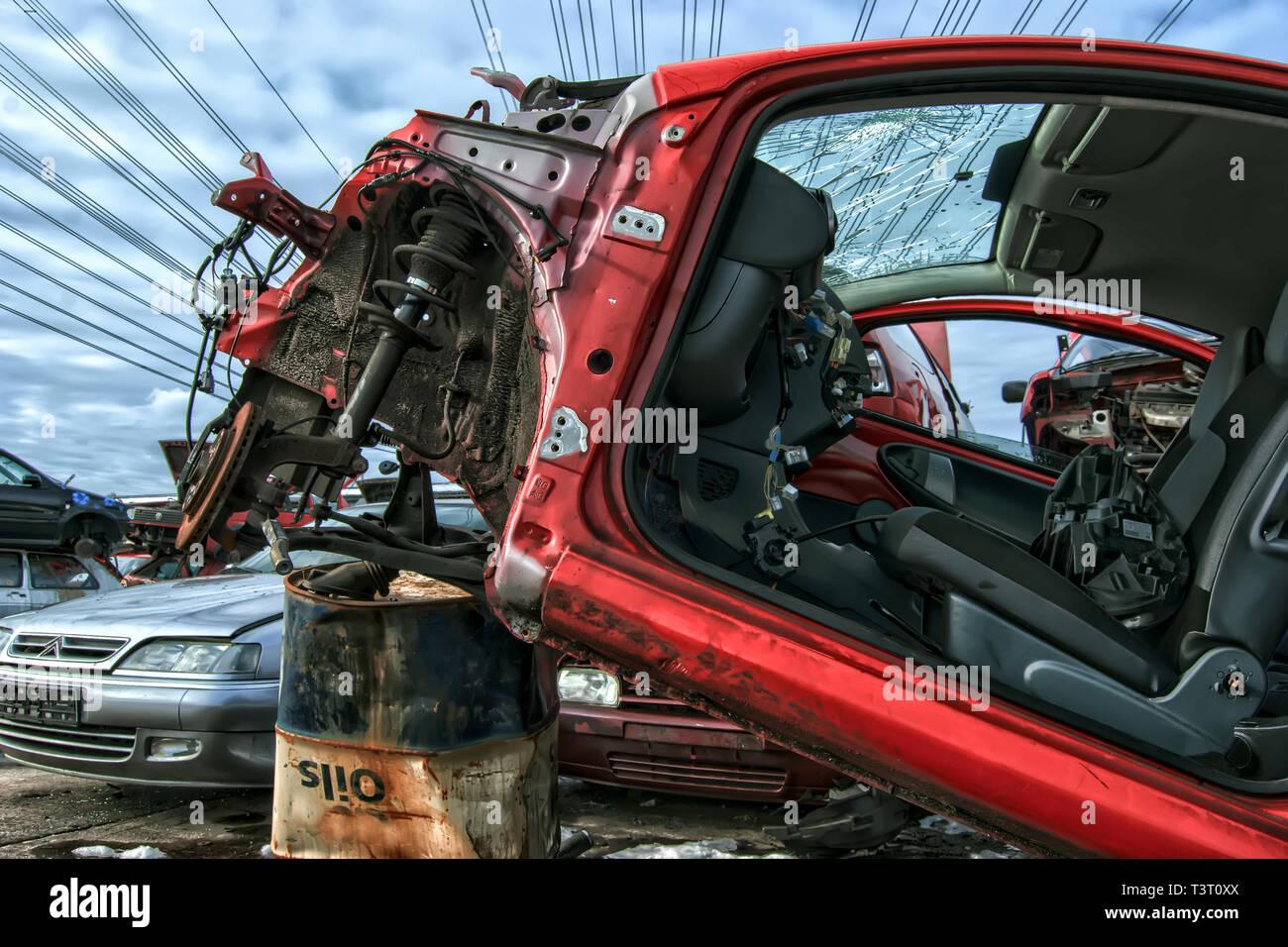 Knackered old car hi-res stock photography and images - Alamy