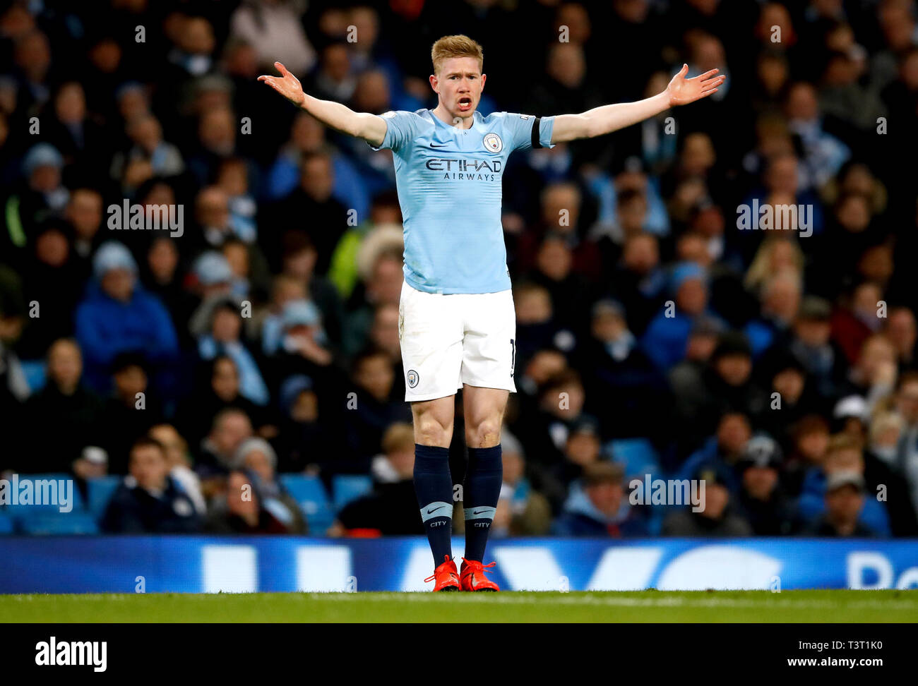 Manchester City's Kevin De Bruyne in action during the Premier League ...