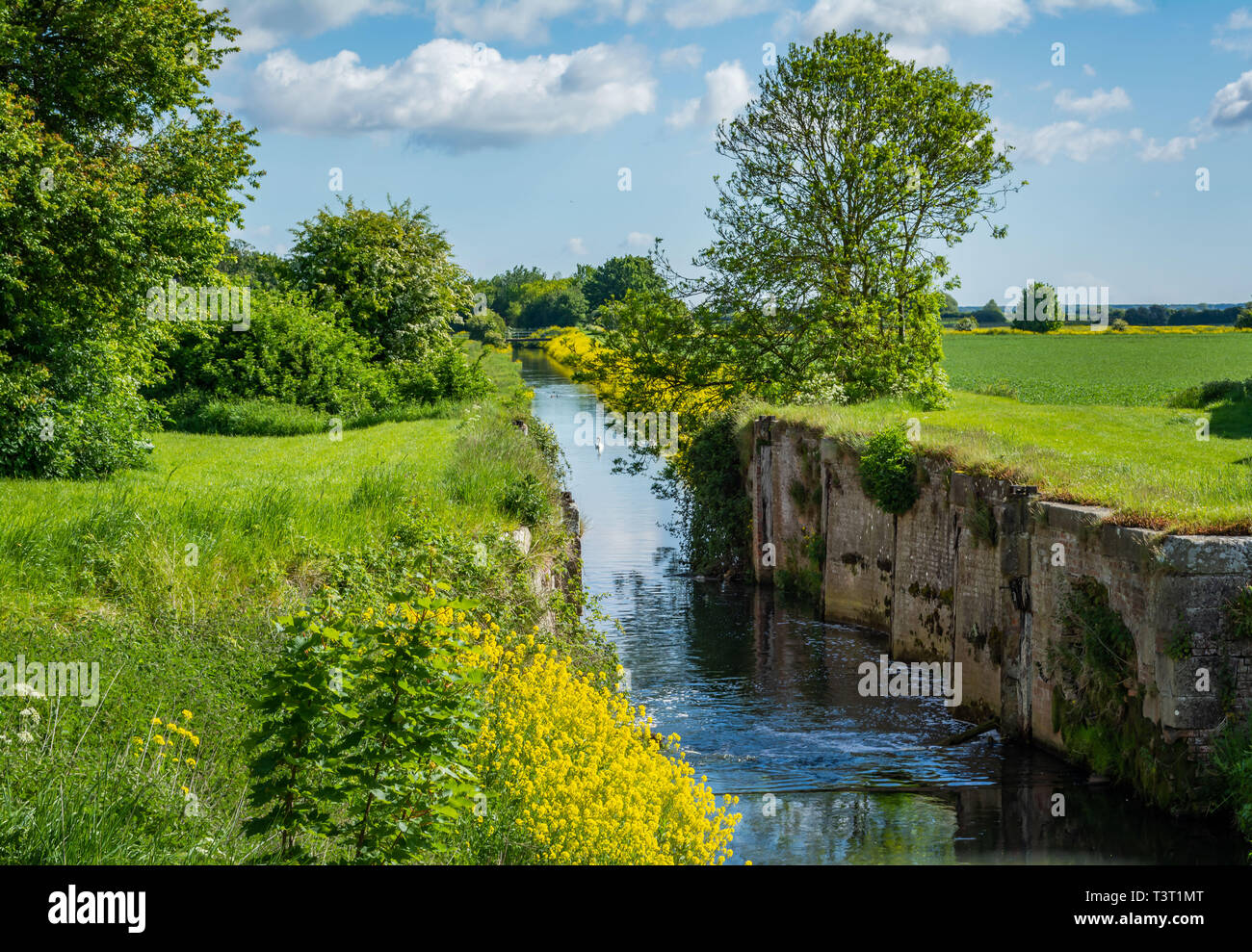 Disused canal lock hi-res stock photography and images - Alamy