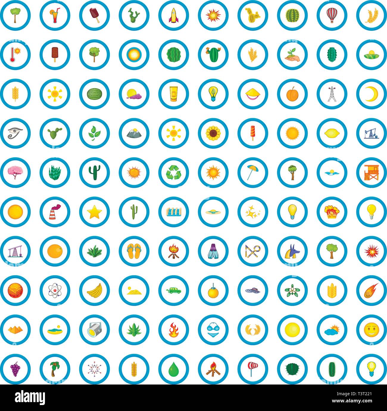 100 solar energy icons set, cartoon style Stock Vector Image & Art - Alamy