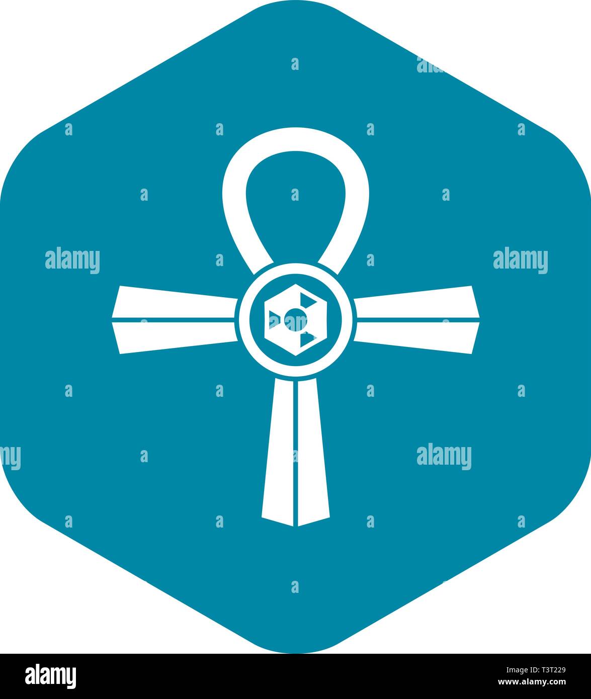 Egypt Ankh symbol icon, simple style Stock Vector Image & Art - Alamy