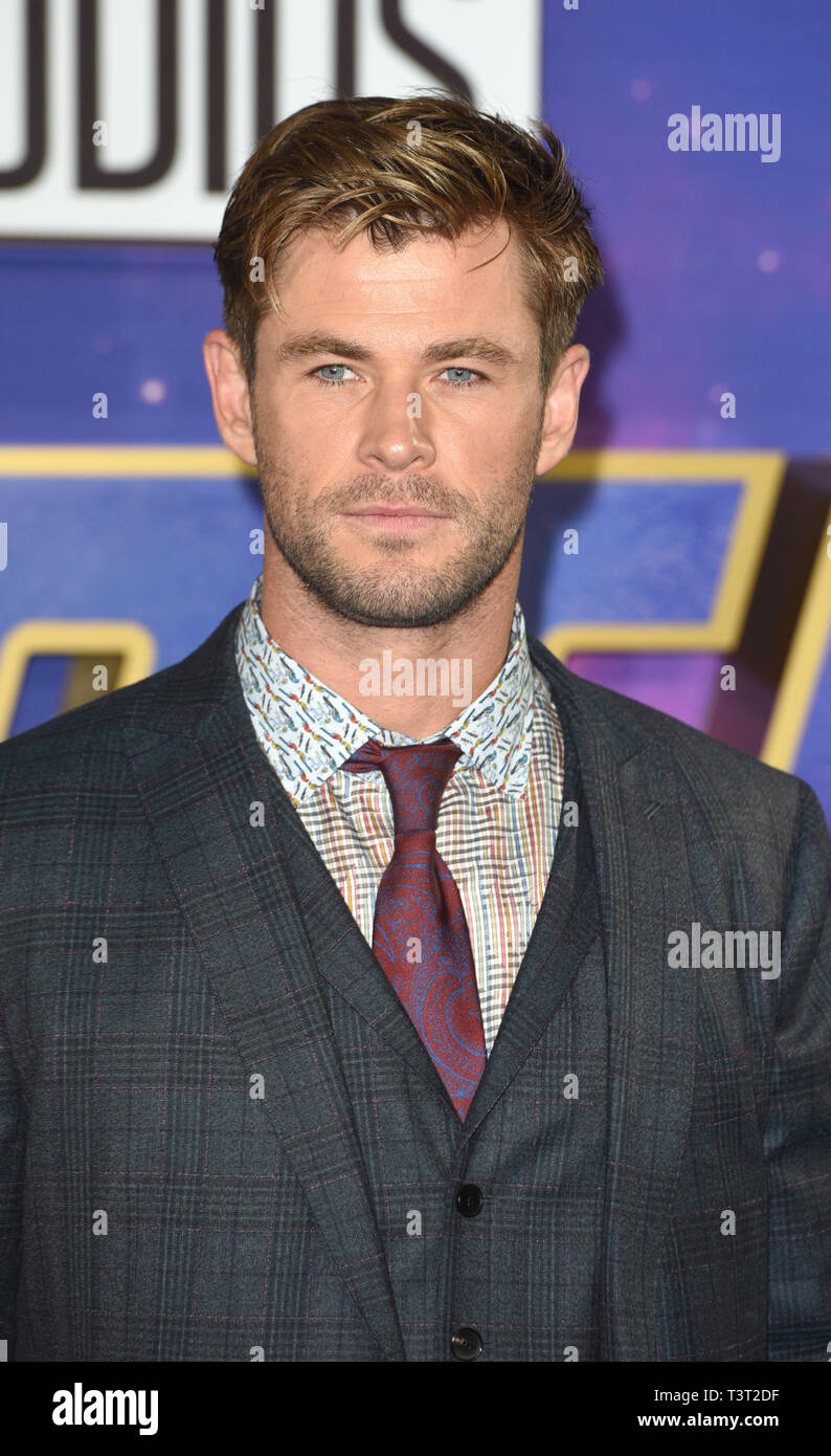 Photo Must Be Credited ©Alpha Press 079965 10/04/2019 Chris Hemsworth ...