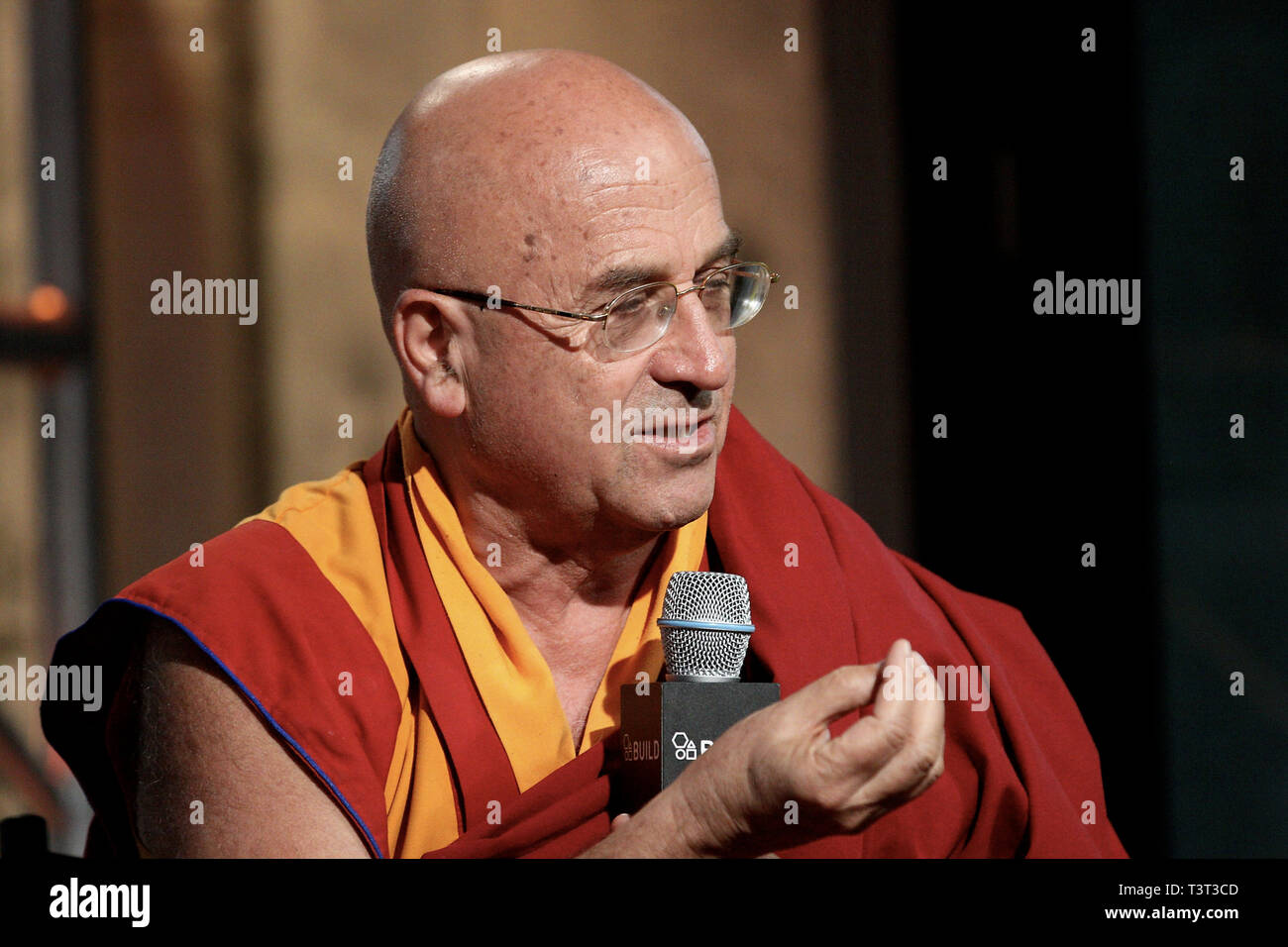New York, USA. 15 Jun, 2015. Matthieu Ricard at BUILD Speaker Series ...