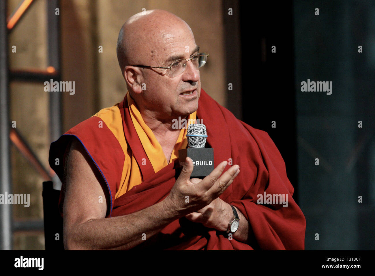 New York, USA. 15 Jun, 2015. Matthieu Ricard at BUILD Speaker Series ...