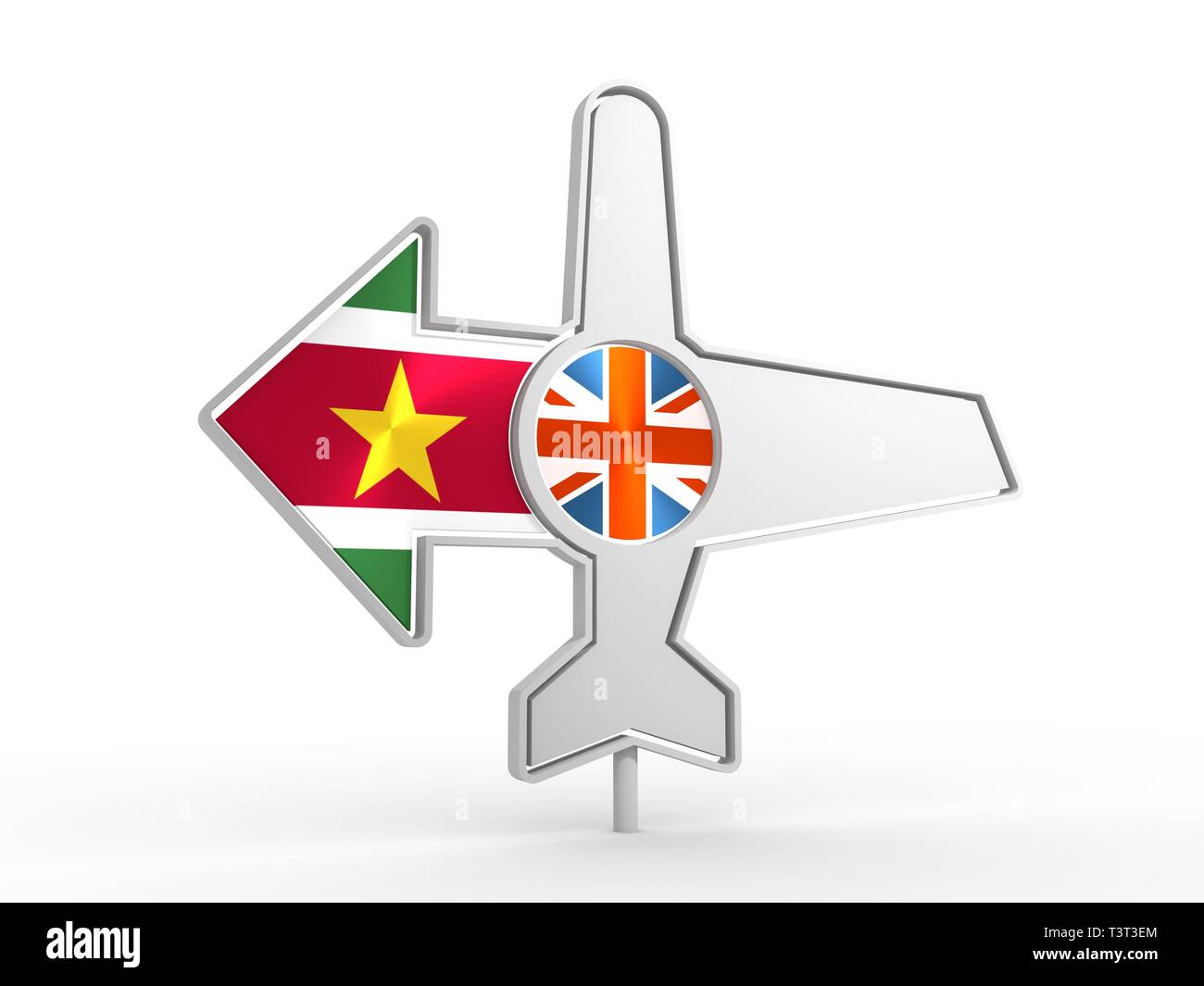 Emblem design for airlines, airplane tickets, travel agencies. Airplane ...