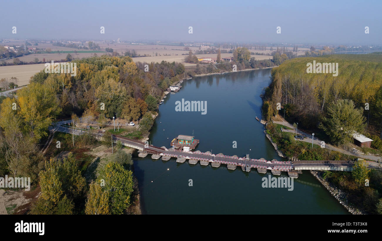 Po valley view hi-res stock photography and images - Alamy