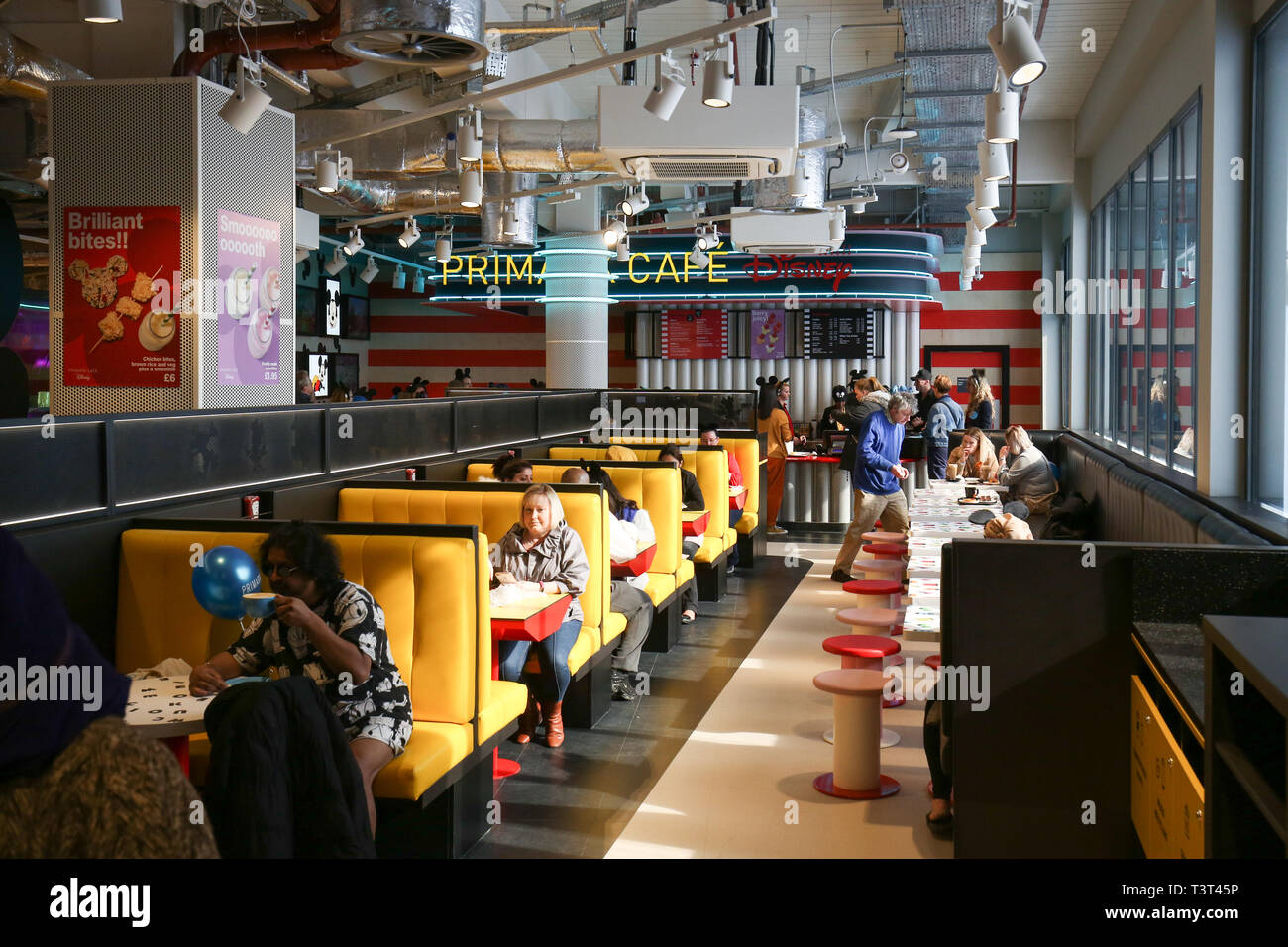 The Primark Cafe with Disney during the opening of the world's biggest ...