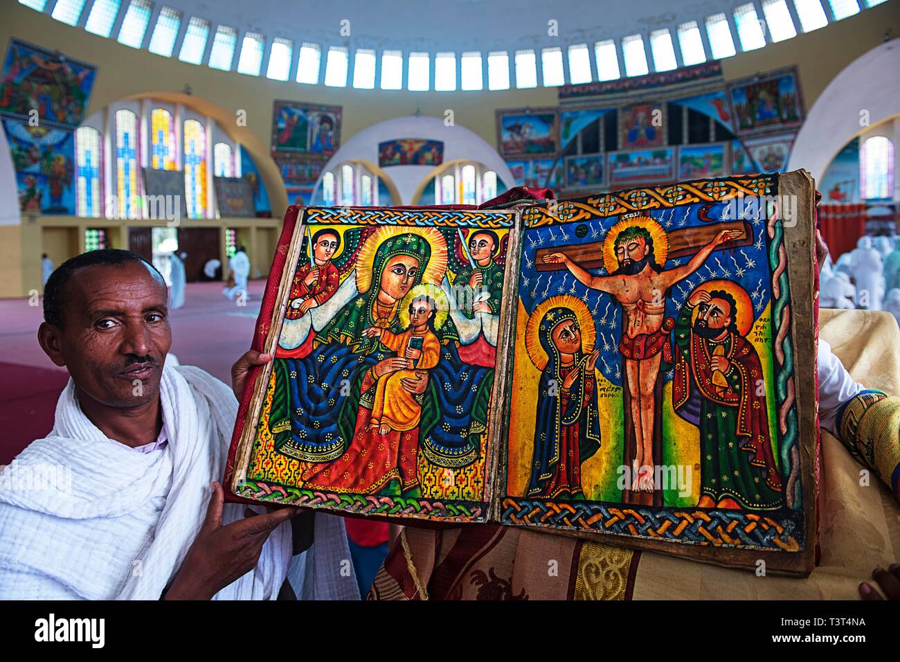 Virgin mary jesus ethiopian hi-res stock photography and images - Alamy
