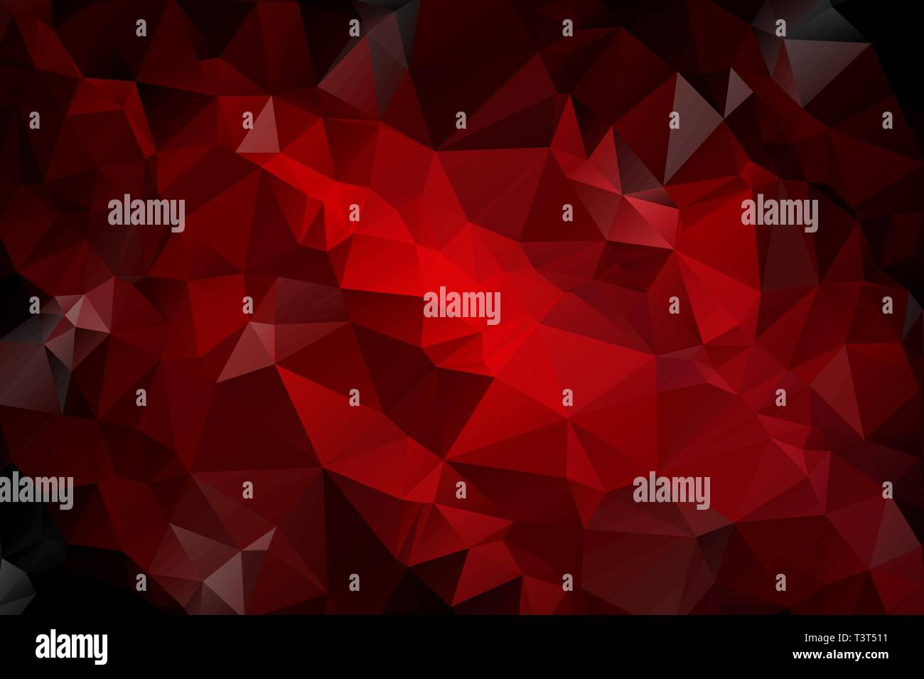 Gradient background of red and black triangles Stock Vector Image & Art ...